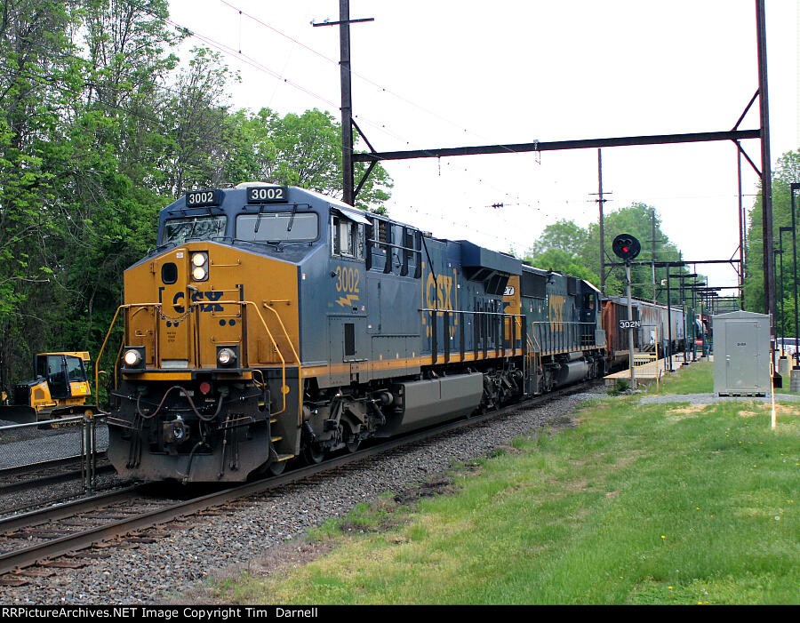 CSX 3002 on Q409